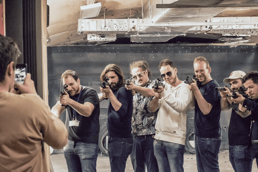 Company teambuilding programmes - Budapest Shooting